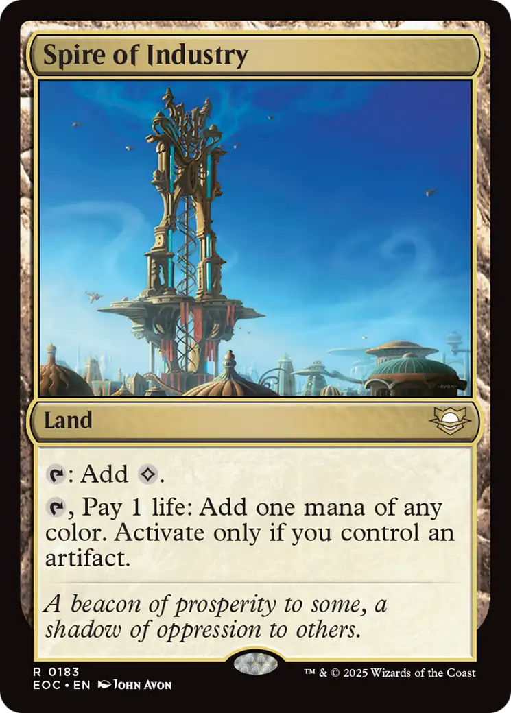 Spire of Industry – Carton Fino