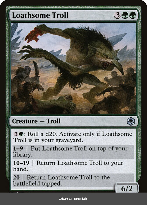 Loathsome Troll - Regular - Spanish – Carton Fino