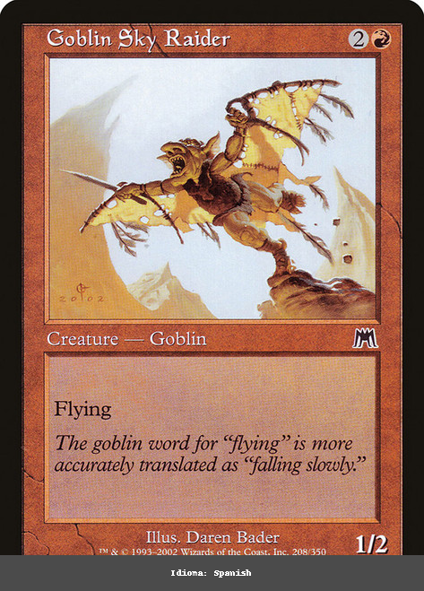Goblin Sky Raider - Regular - Spanish – Carton Fino