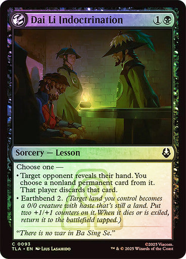 Dai Li Indoctrination Foil – Carton Fino