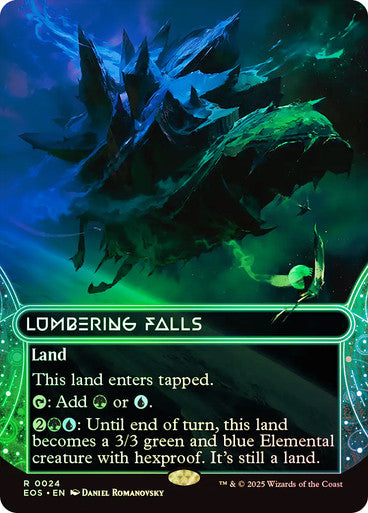 Lumbering Falls (Borderless) Foil – Carton Fino