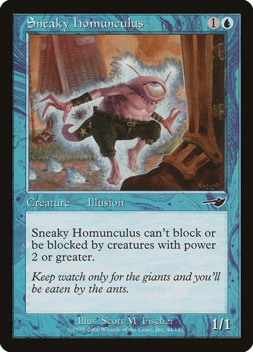 Sneaky Homunculus – Carton Fino