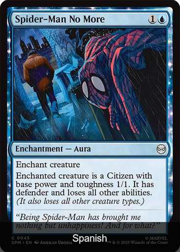Spider-Man No More [Spanish] – Carton Fino