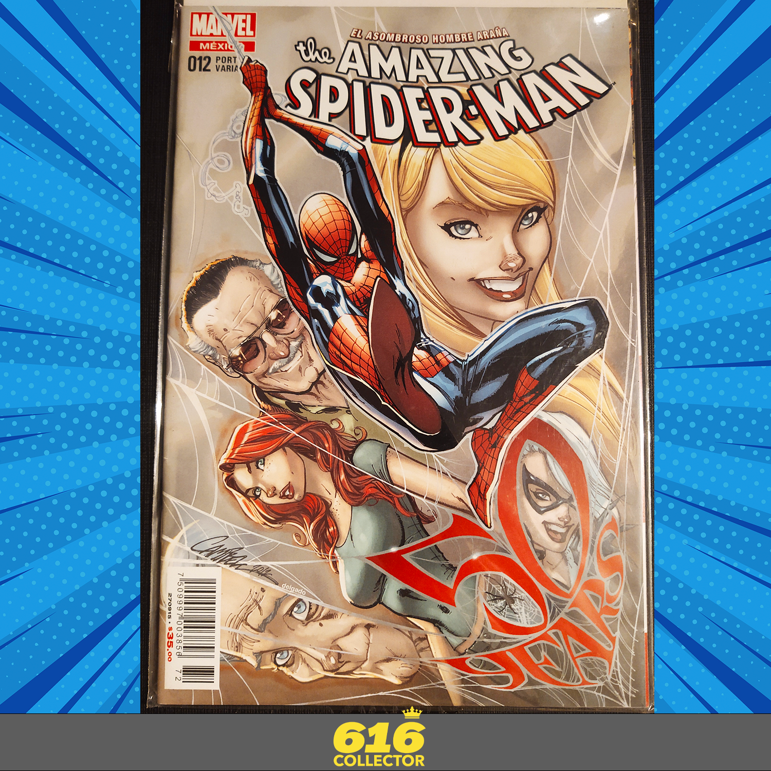 The Amazing Spider-Man #12 La Mole Cover A (2015) Variant Campbell ...