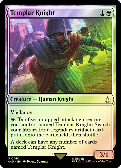 Templar Knight – Carton Fino